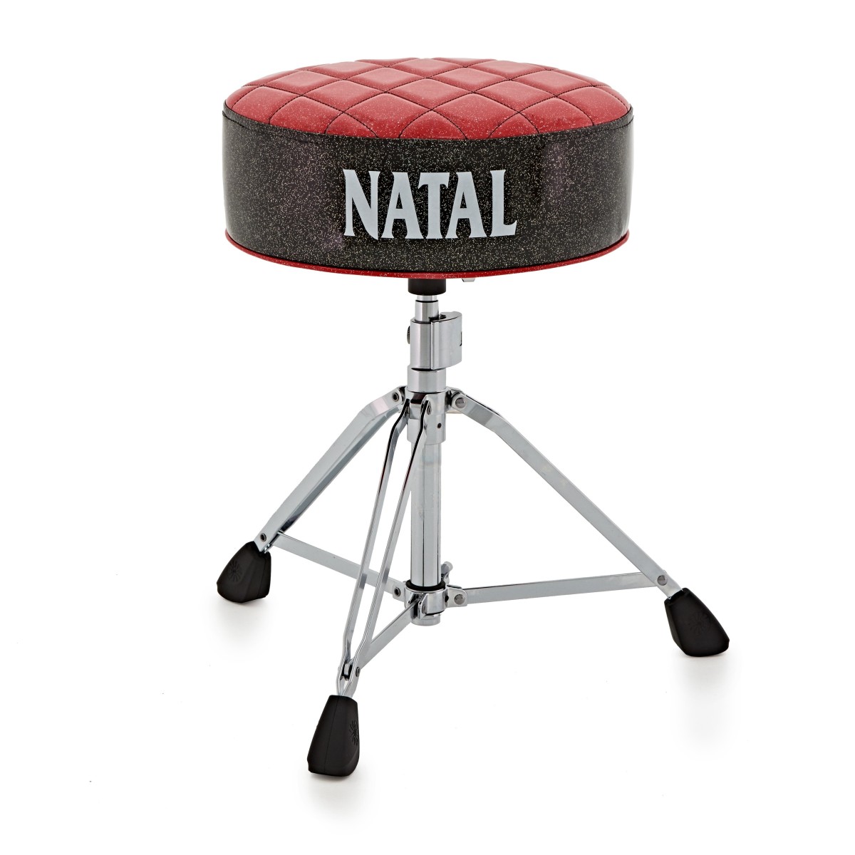 Natal Deluxe Throne, Red Top With Black Sides - Nearly New at Gear4music