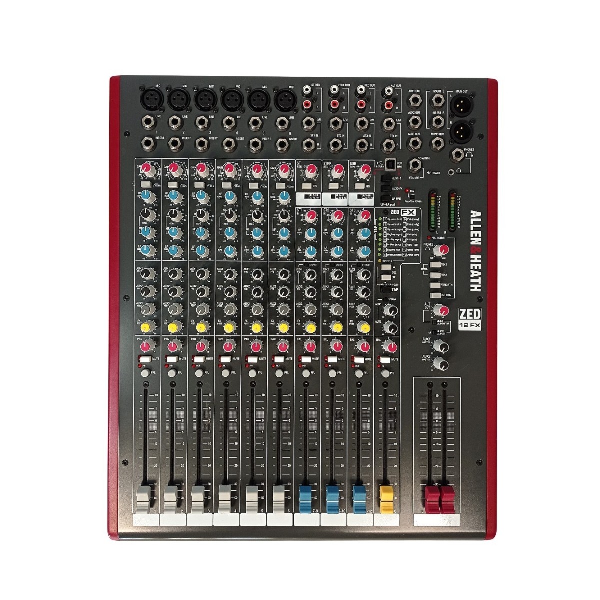 Allen and Heath ZED-12FX USB Compact Stereo Mixer - Secondhand at ...