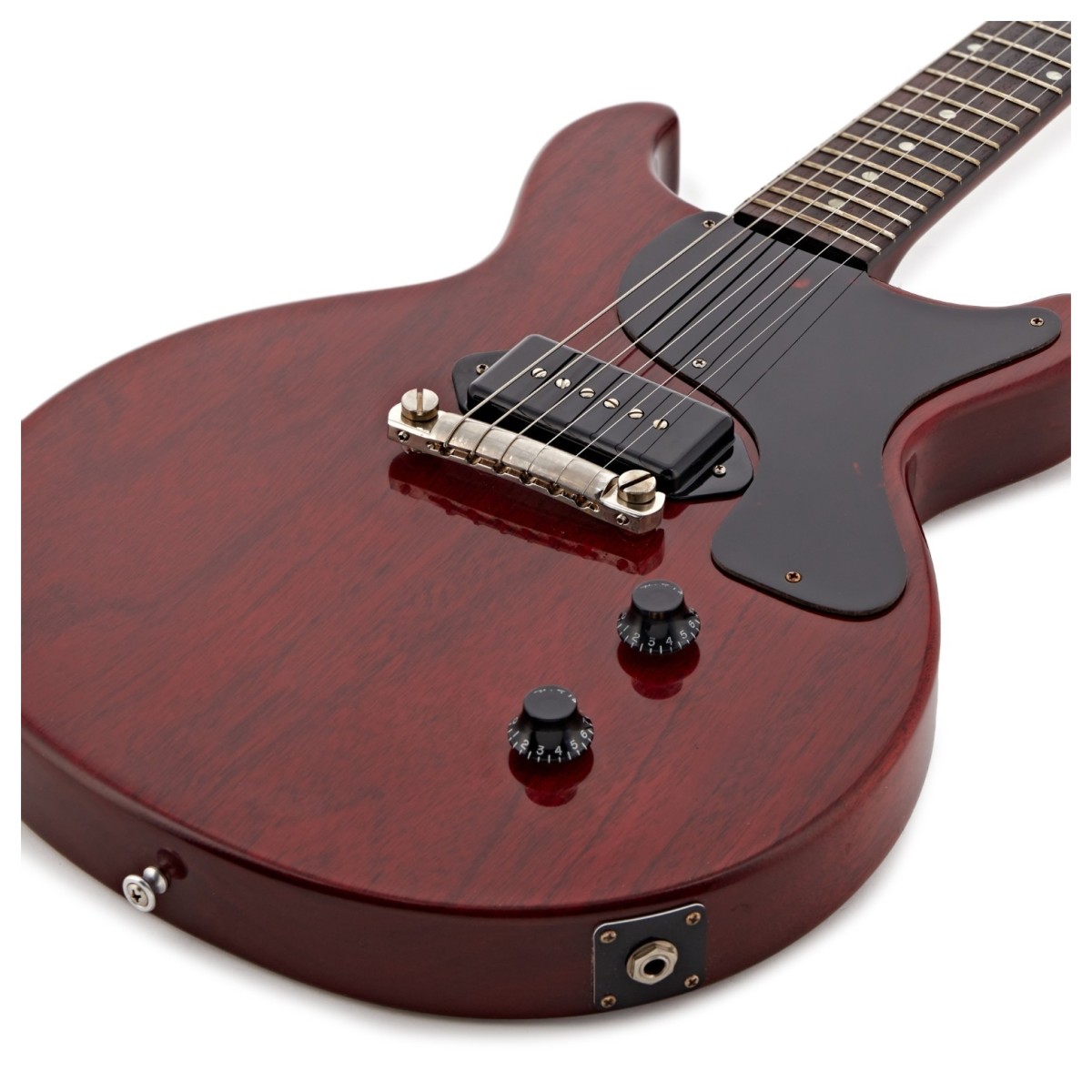 Gibson Custom 1958 Les Paul Junior Double Cut Reissue VOS, Cherry Red ...