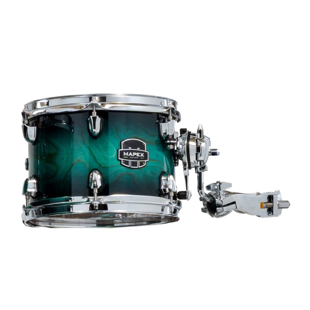 Mapex Saturn VI 8" Tom With TH800 Mount, Marine Teal Burst | Gear4music