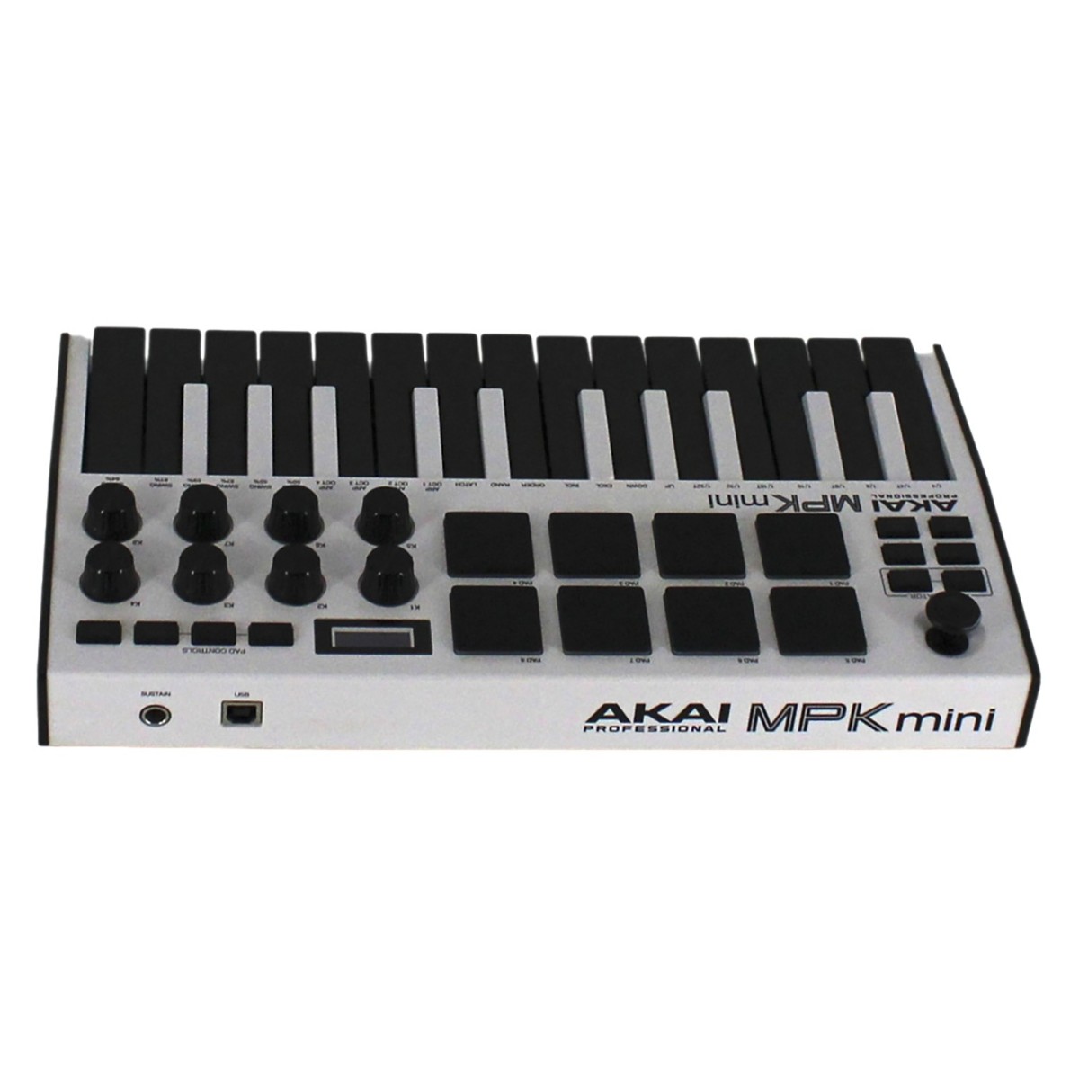 Akai Professional MPK Mini MK3 Laptop Production Keyboard, White ...