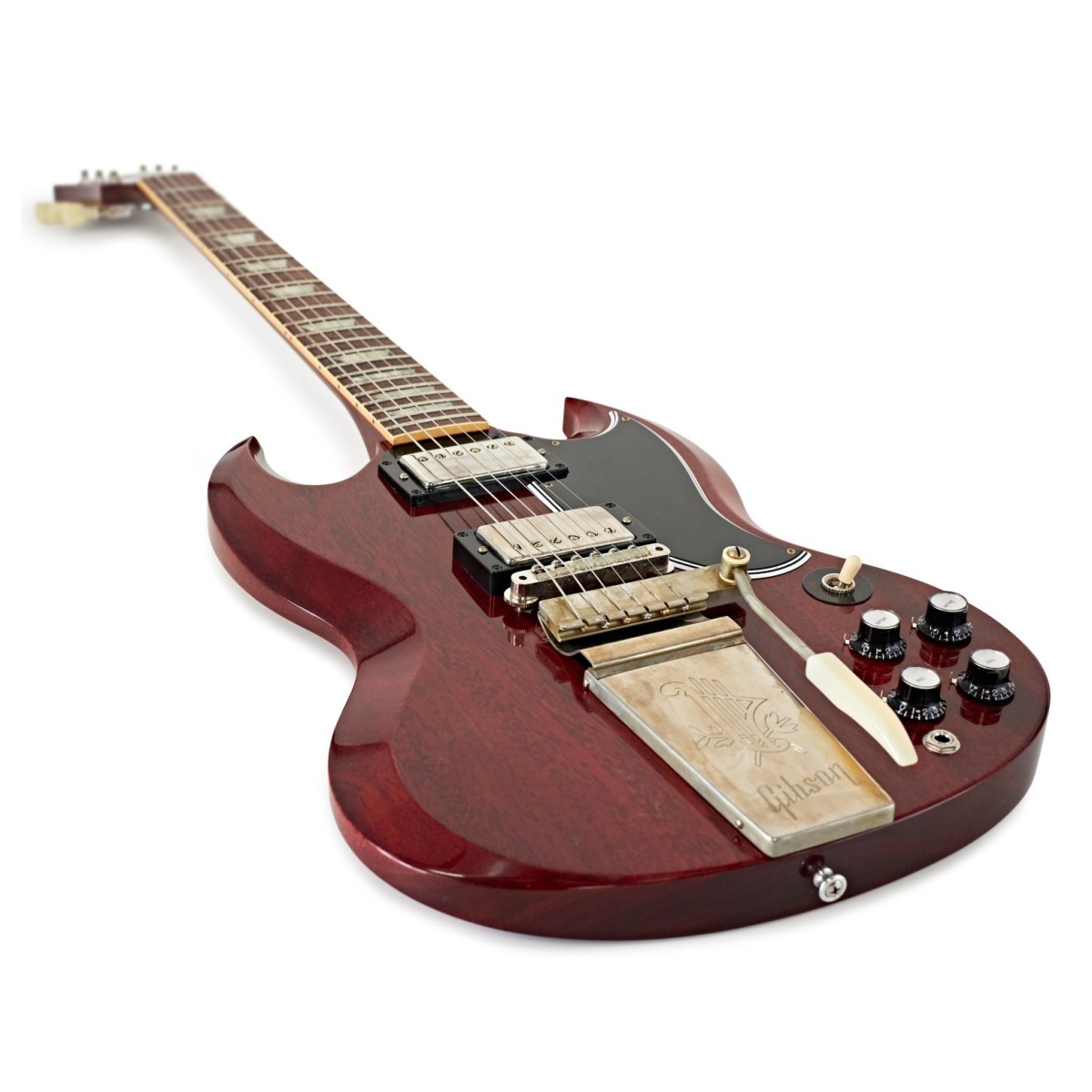 Gibson Custom 1964 SG Standard Reissue Maestro Vibrola VOS, Cherry Red ...