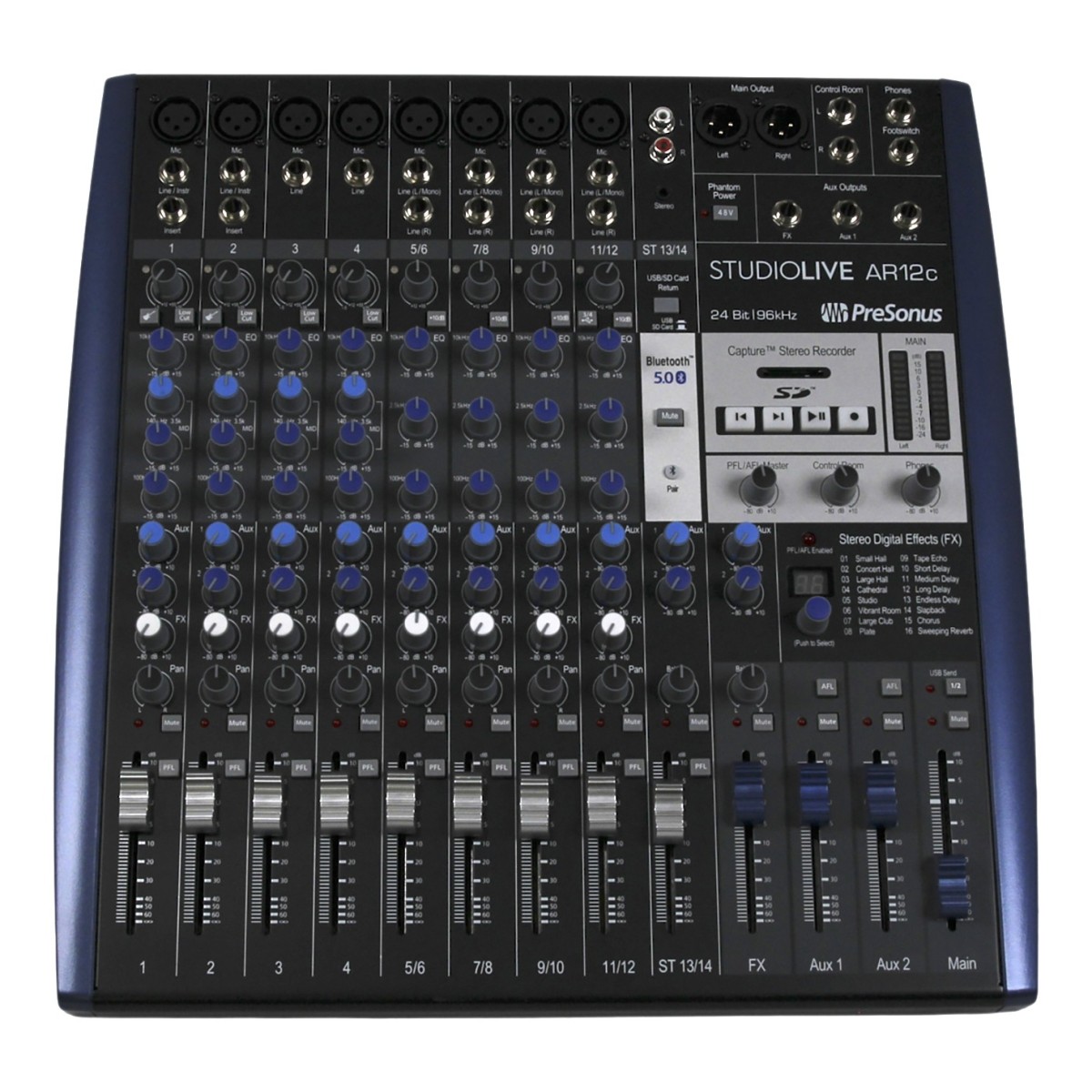 PreSonus StudioLive AR12c USB-C Mixer - Secondhand at Gear4music