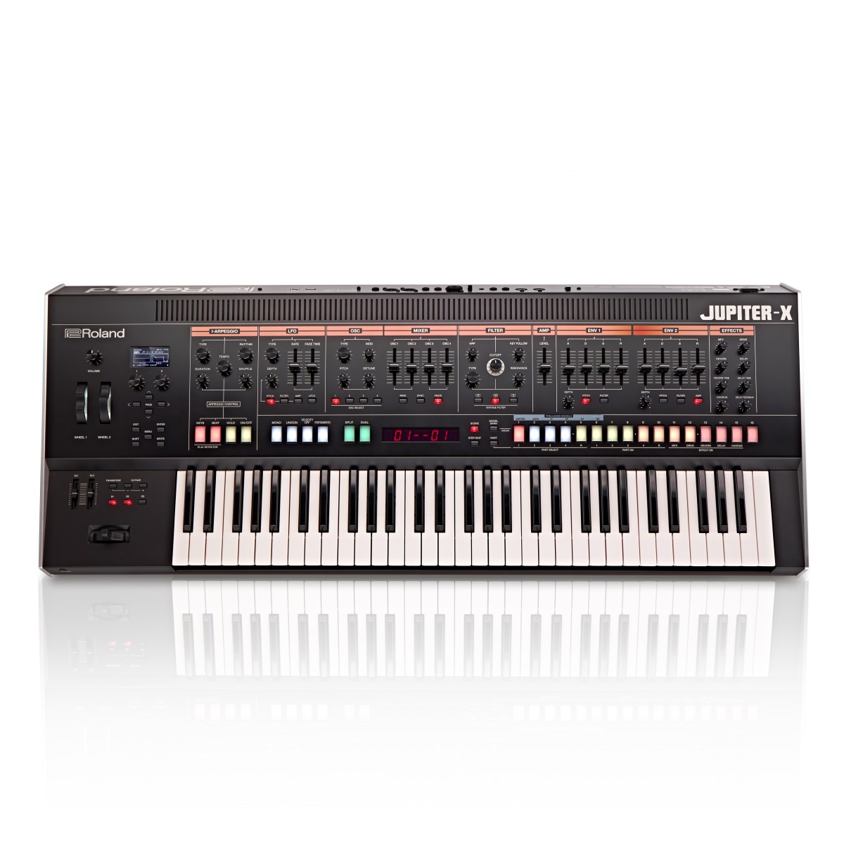 Roland Jupiter-X, Synthétiseur à 61 Touches | Gear4music