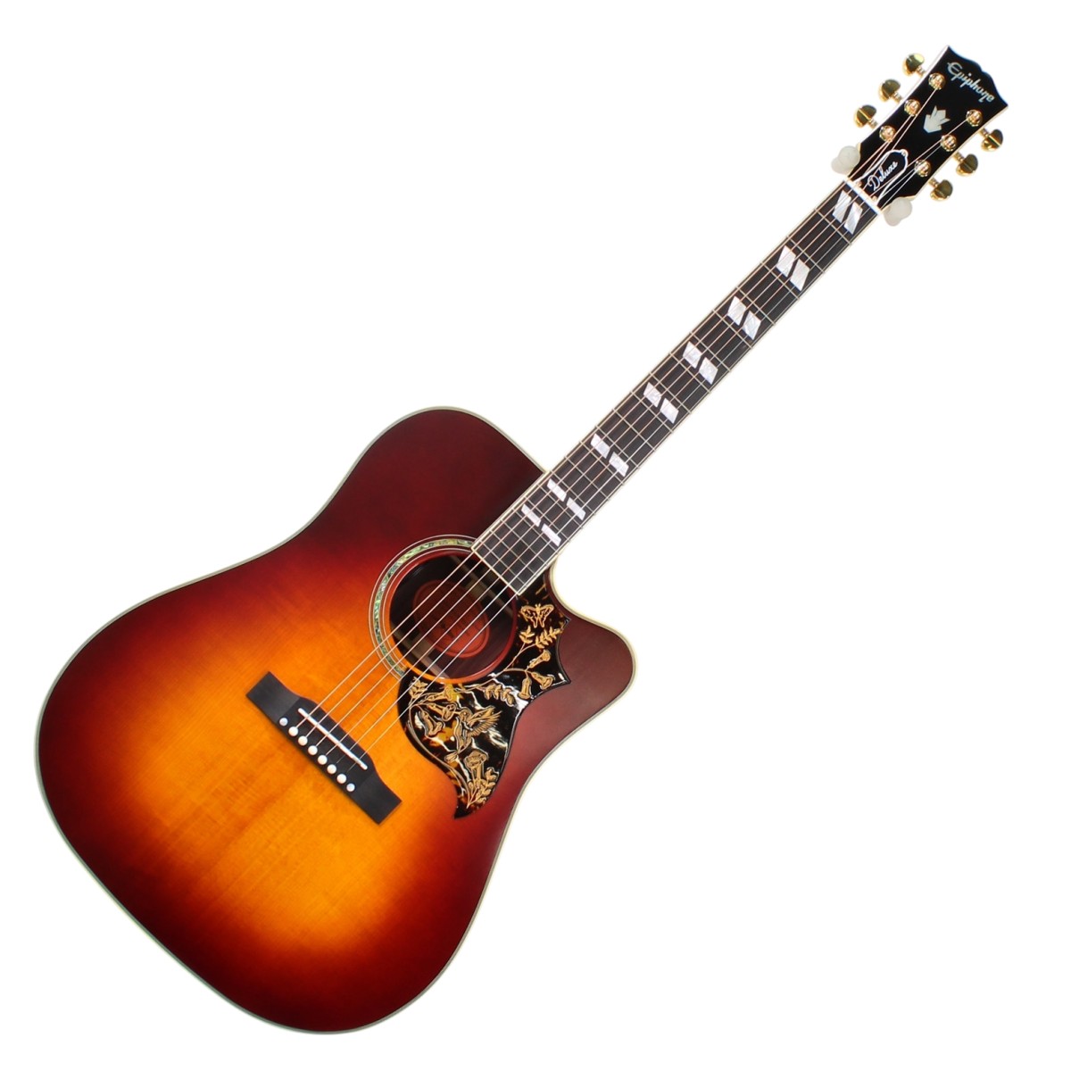 Epiphone Hummingbird Deluxe EC, Ráfaga de otoño | Gear4music