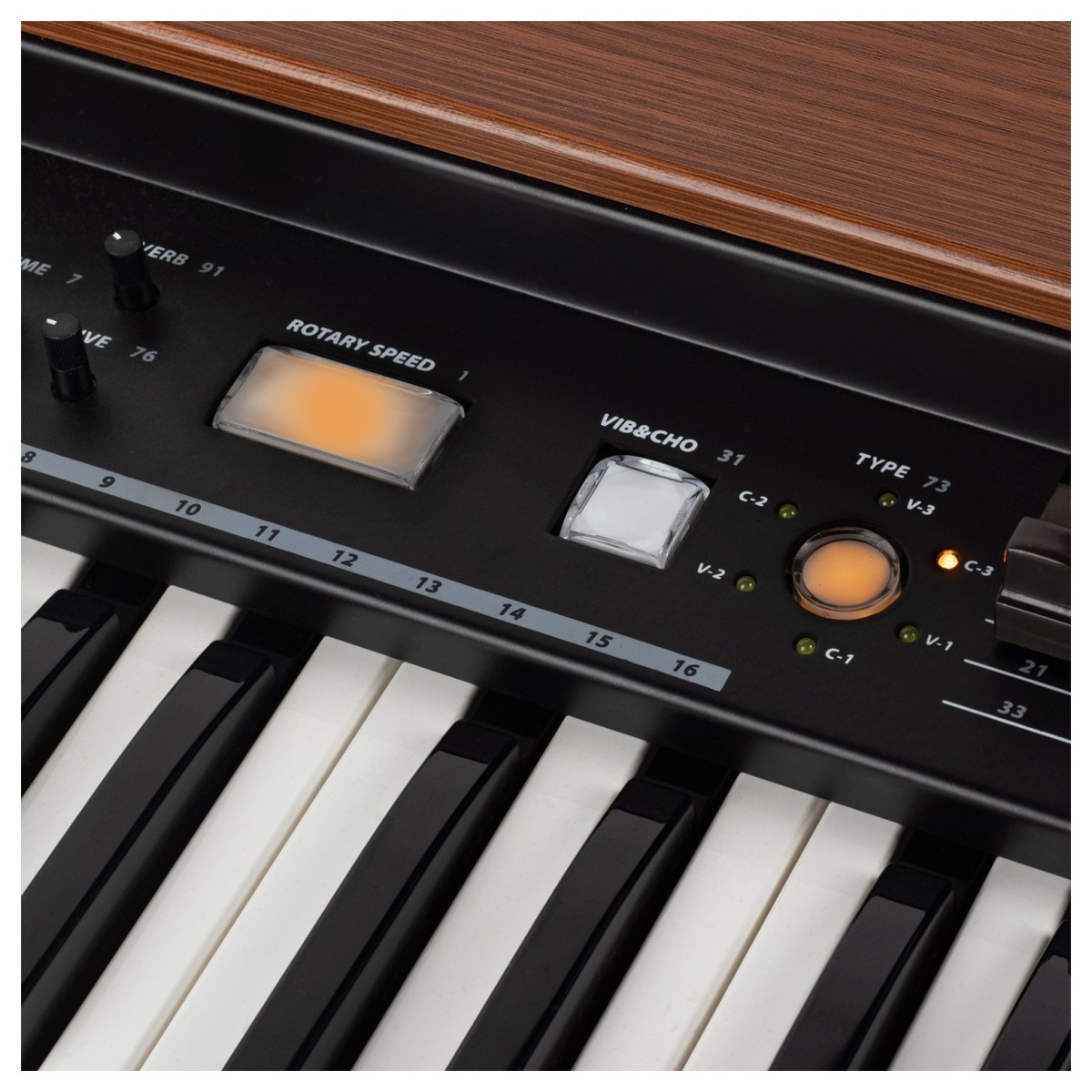 Crumar DK61 61-Key Waterfall MIDI Controller for Organ Players at ...
