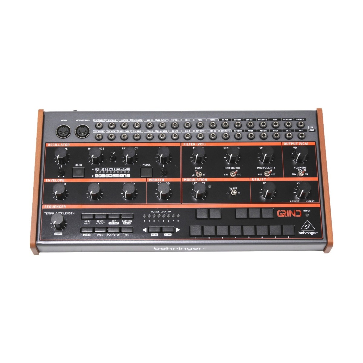 Behringer GRIND Hybrid Semi-Modular Synth - Secondhand | Gear4music
