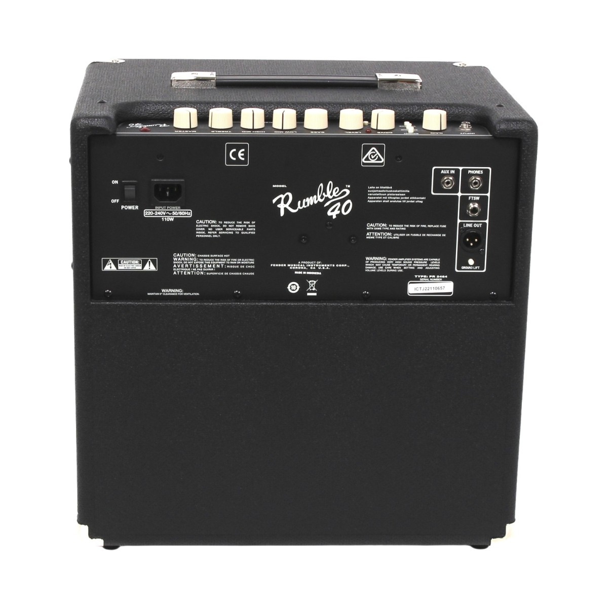 Fender Rumble 40 V3 Bass Combo | Gear4music