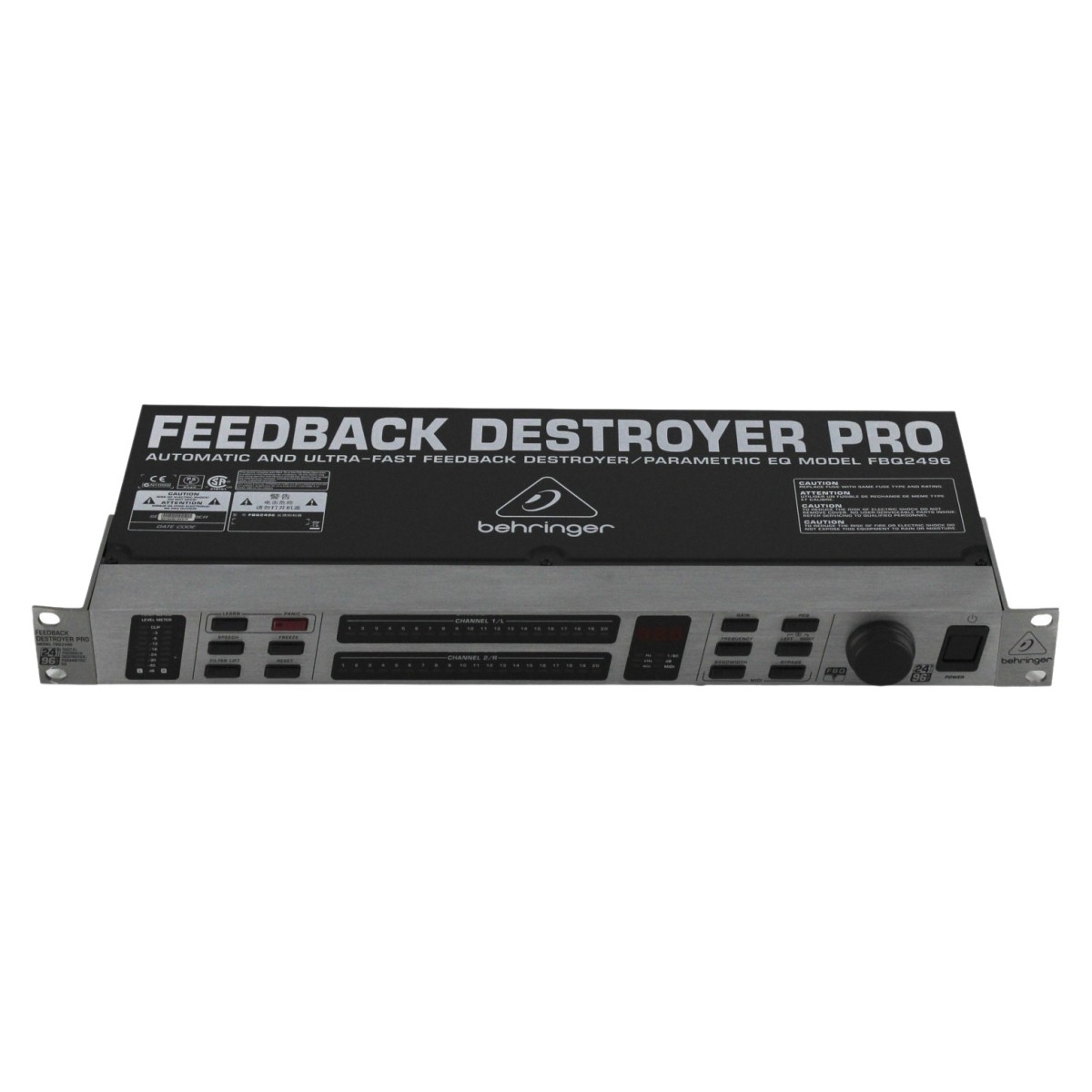 Behringer FBQ2496 Feedback Destroyer Pro | Gear4music