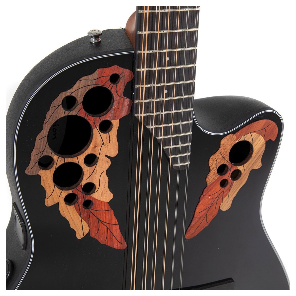 Ovation CE4412 Celebrity Elite 12-String, Black at Gear4music