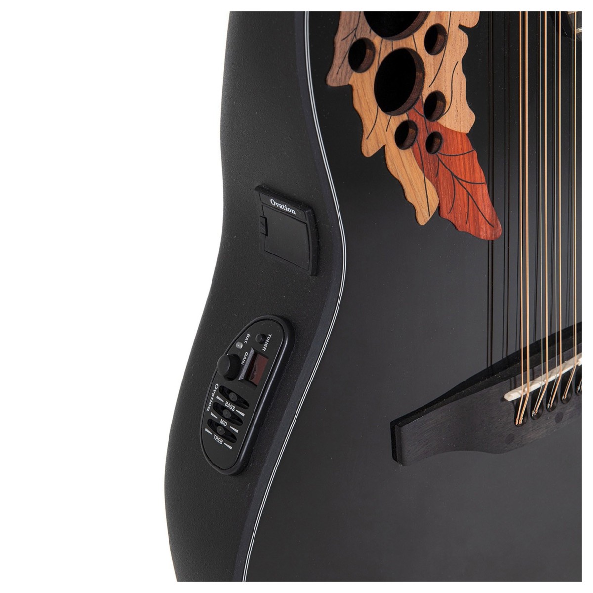Ovation CE4412 Celebrity Elite 12-String, Black at Gear4music