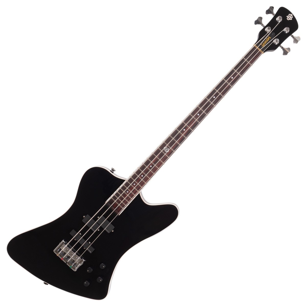 Spector Euro X Active Bass, Solid Black Gloss at Gear4music