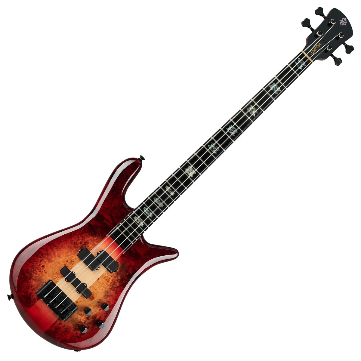 Spector Euro 4 CST Active Bass, Natural Red Burst Gloss | Gear4music