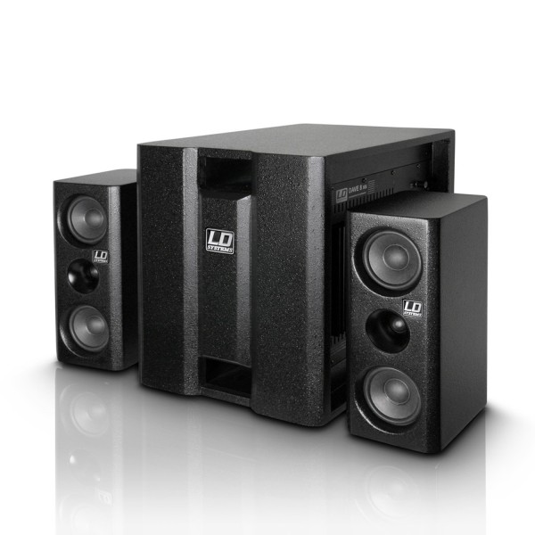LD Systems DAVE8XS Compact Active PA System, Black - Nearly New at ...