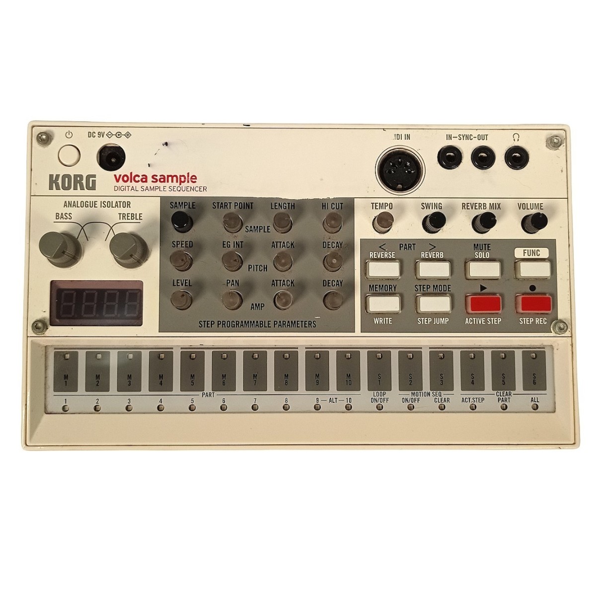Korg Volca Sample 2 Digitálny sekvencer vzoriek - Secondhand | Gear4music