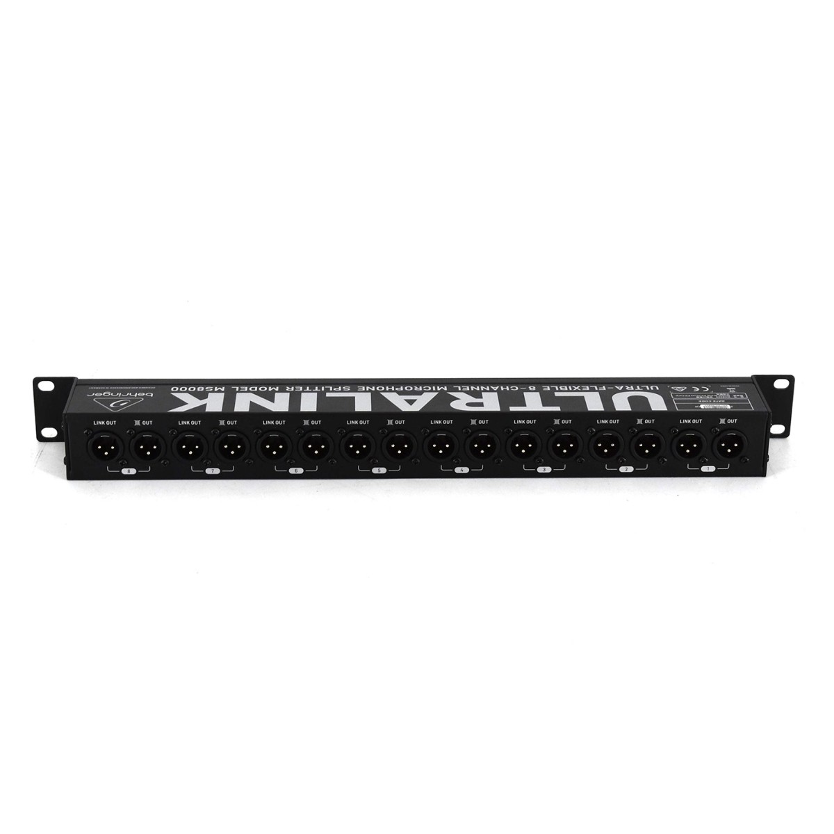 Behringer ULTRALINK MS8000 8-Channel Microphone Splitter - Secondhand ...