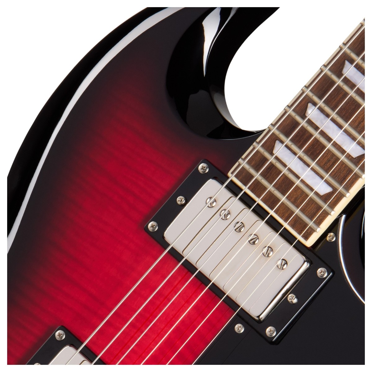 Epiphone SG Tribute Plus, Cherry Burst at Gear4music