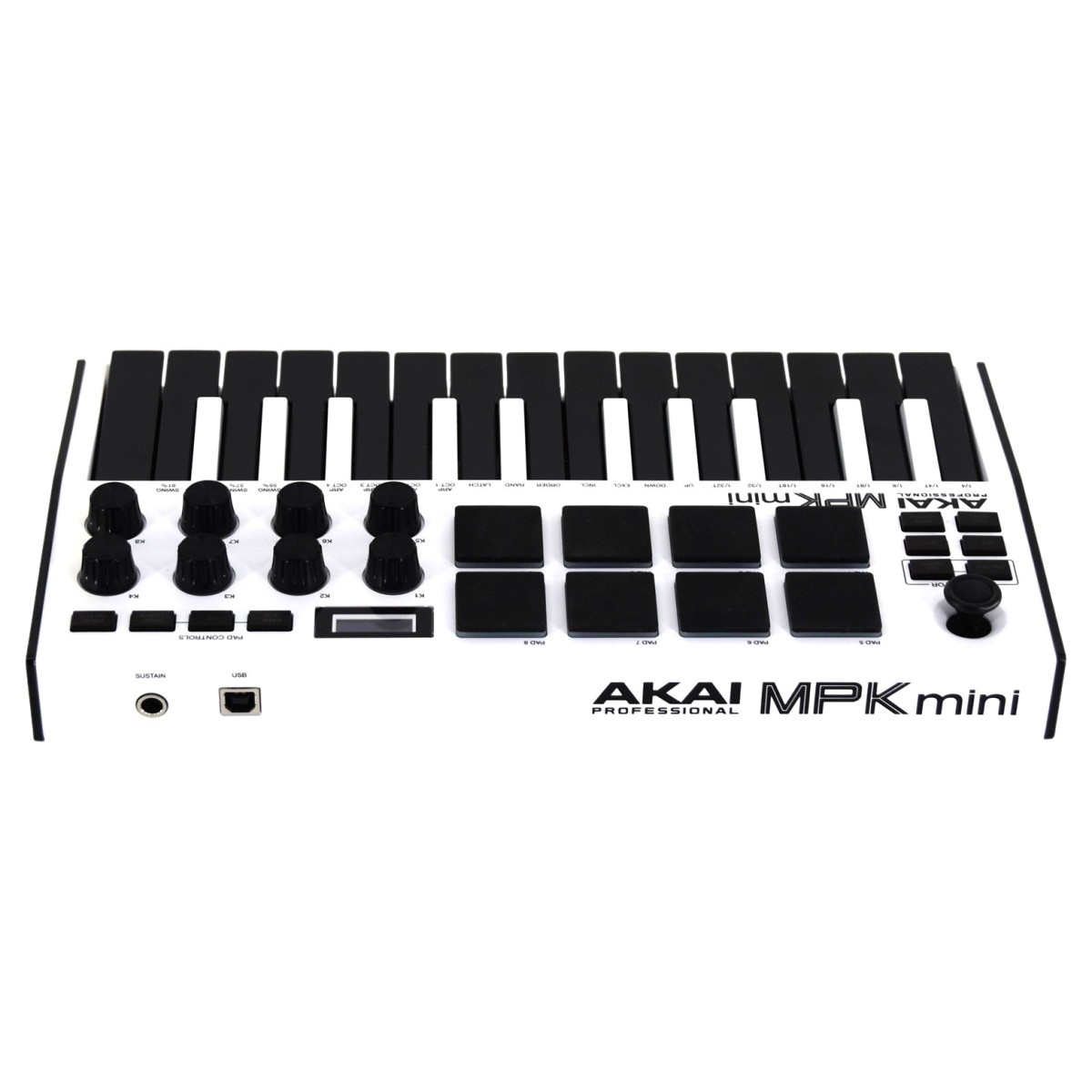 Akai Professional MPK Mini MK3 Laptop Production Keyboard, White ...