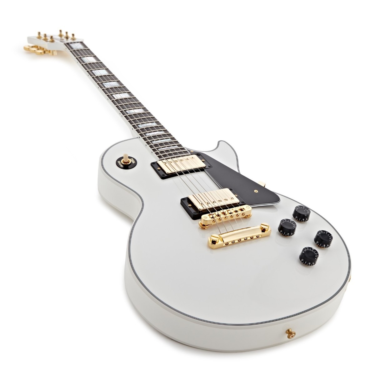Gibson Custom Les Paul Custom, Alpine Blanco #CS502719 | Gear4music