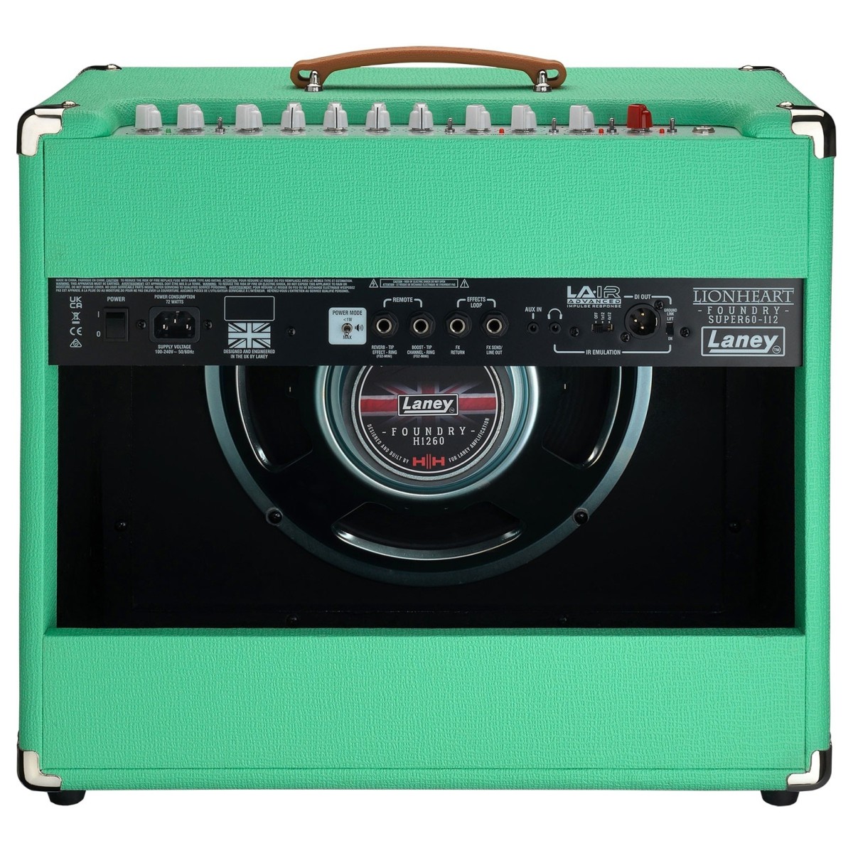 Laney Lionheart Foundry Serie Super 60w Combo Limited Edition Sea Foam ...