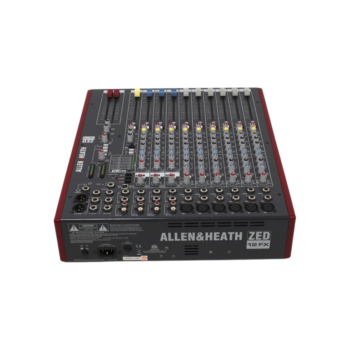 Allen and Heath ZED-12FX USB Compact Stereo Mixer - Secondhand at ...