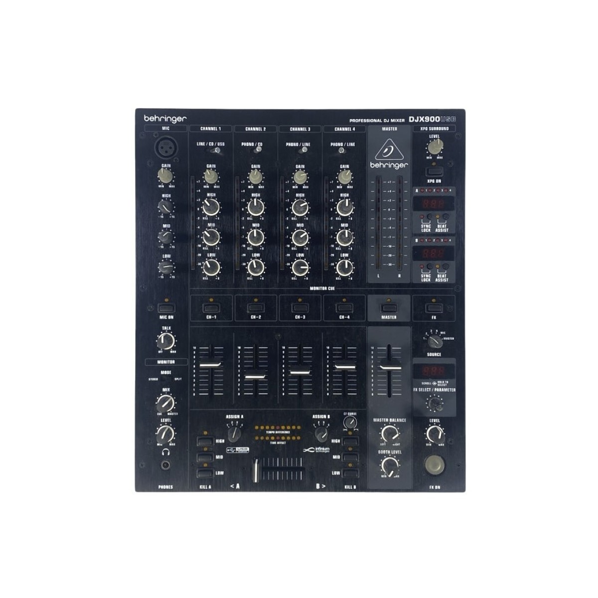 Behringer DJX900 Pro USB DJ Mixer - Secondhand at Gear4music