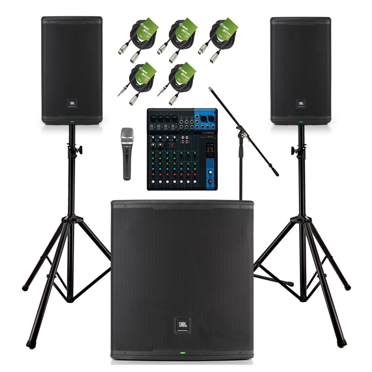 JBL EON712 Complete PA System Bundle at Gear4music
