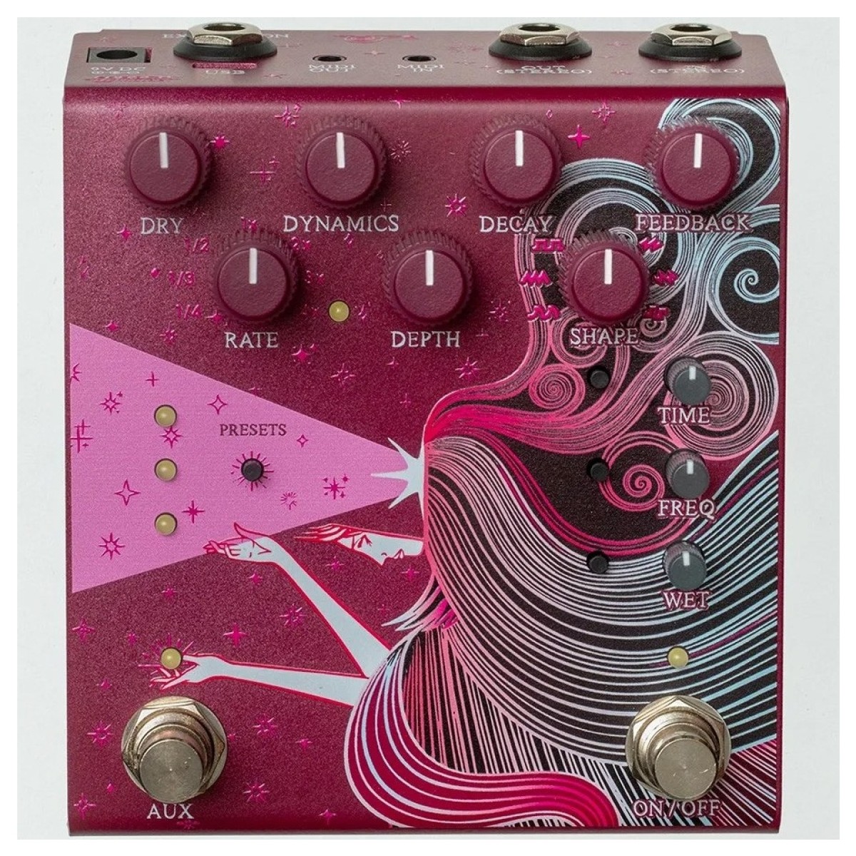 Old Blood Noise Endeavors Sunlight Stereo Modulated Reverb Pedal ...