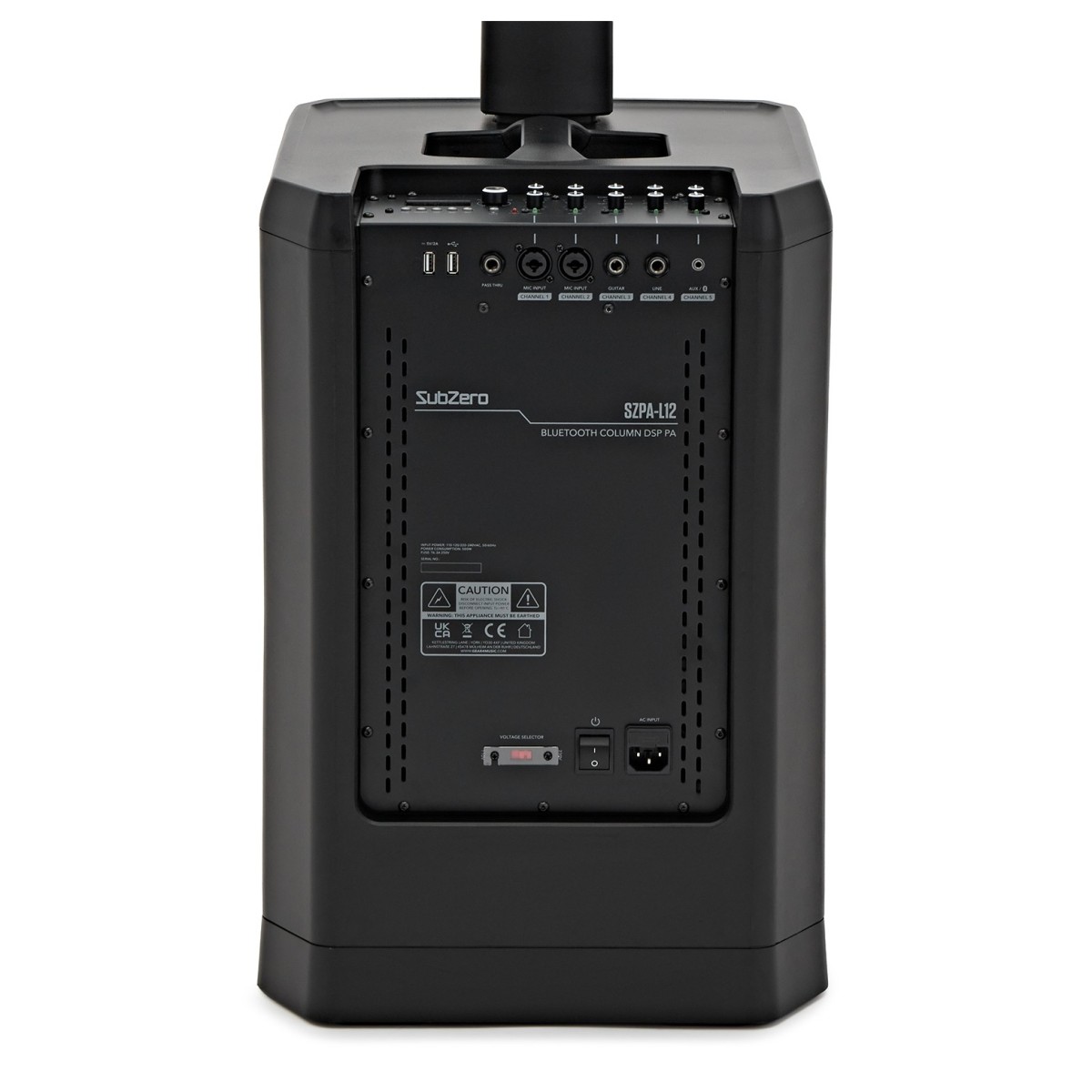 SubZero L12 Bluetooth Column DSP PA System - Nearly New at Gear4music
