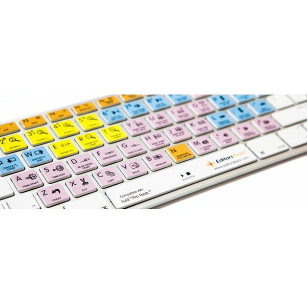 Editors Keys Dedicated Keyboard For Pro Tools (Apple Wired) at Gear4music