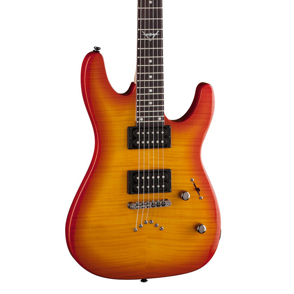 Dean Custom 350 Electric Guitar, Trans Amberburst at Gear4music