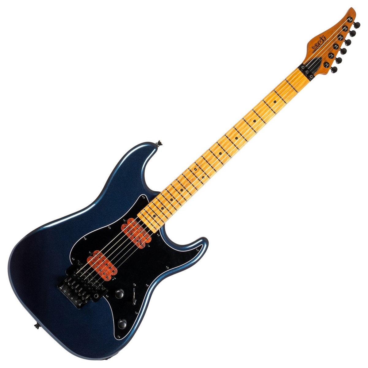 Jet JS800 HH Electric Guitar, Deep Blue Metallic at Gear4music