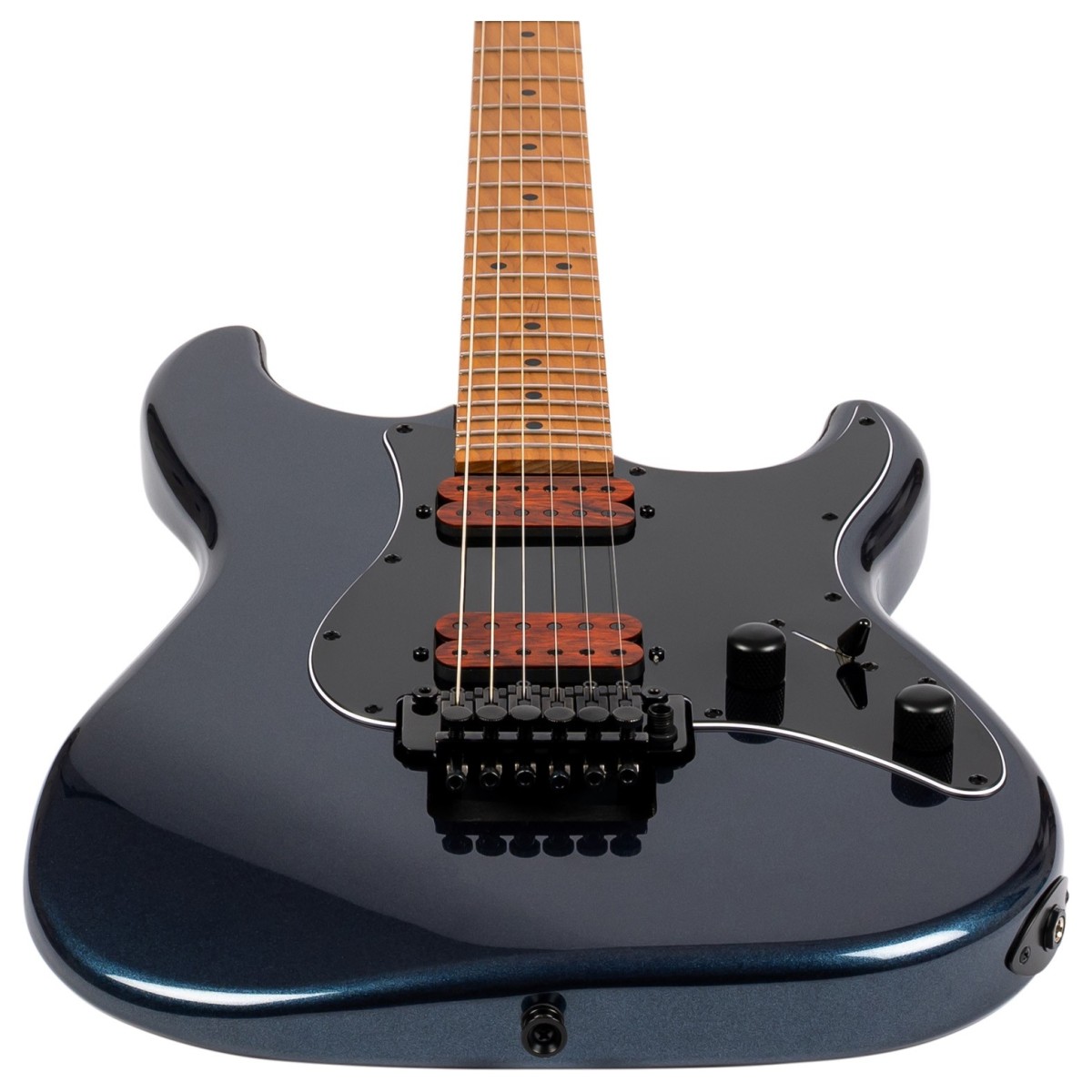 Jet JS800 HH Electric Guitar, Deep Blue Metallic at Gear4music