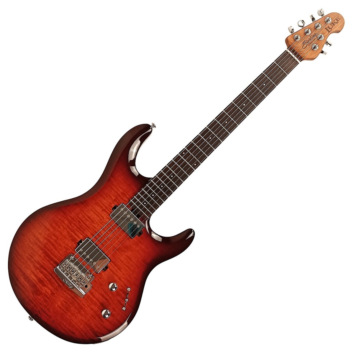 Sterling Luke LK100, Flame Maple Hazel Burst - Ex Demo at Gear4music