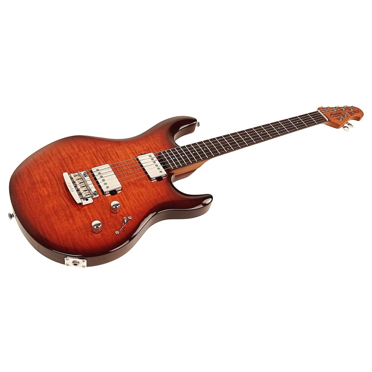 Sterling Luke LK100, Flame Maple Hazel Burst - Ex Demo at Gear4music