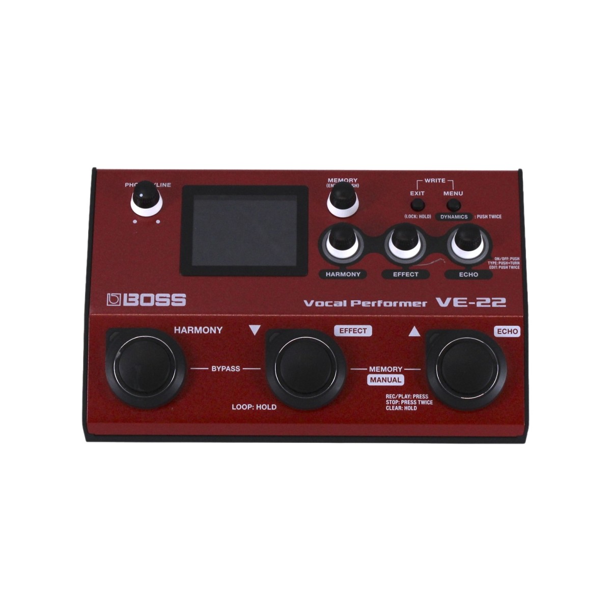 Boss VE-22 Vocal Performer Vocal Effects Processor - Secondhand ...
