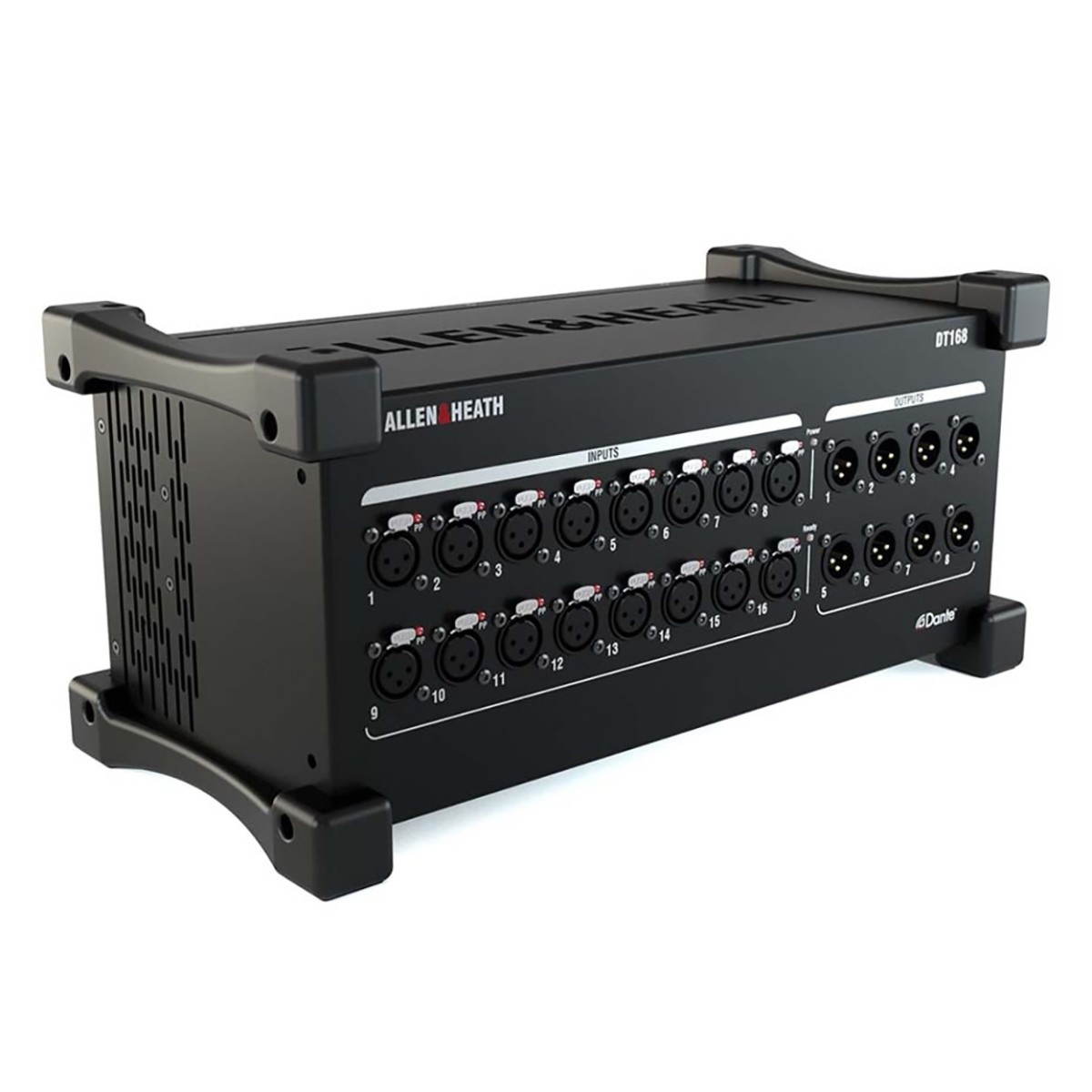 Allen & Heath DT168 16 In/8 Out Digital Stagebox/Dante Interface ...