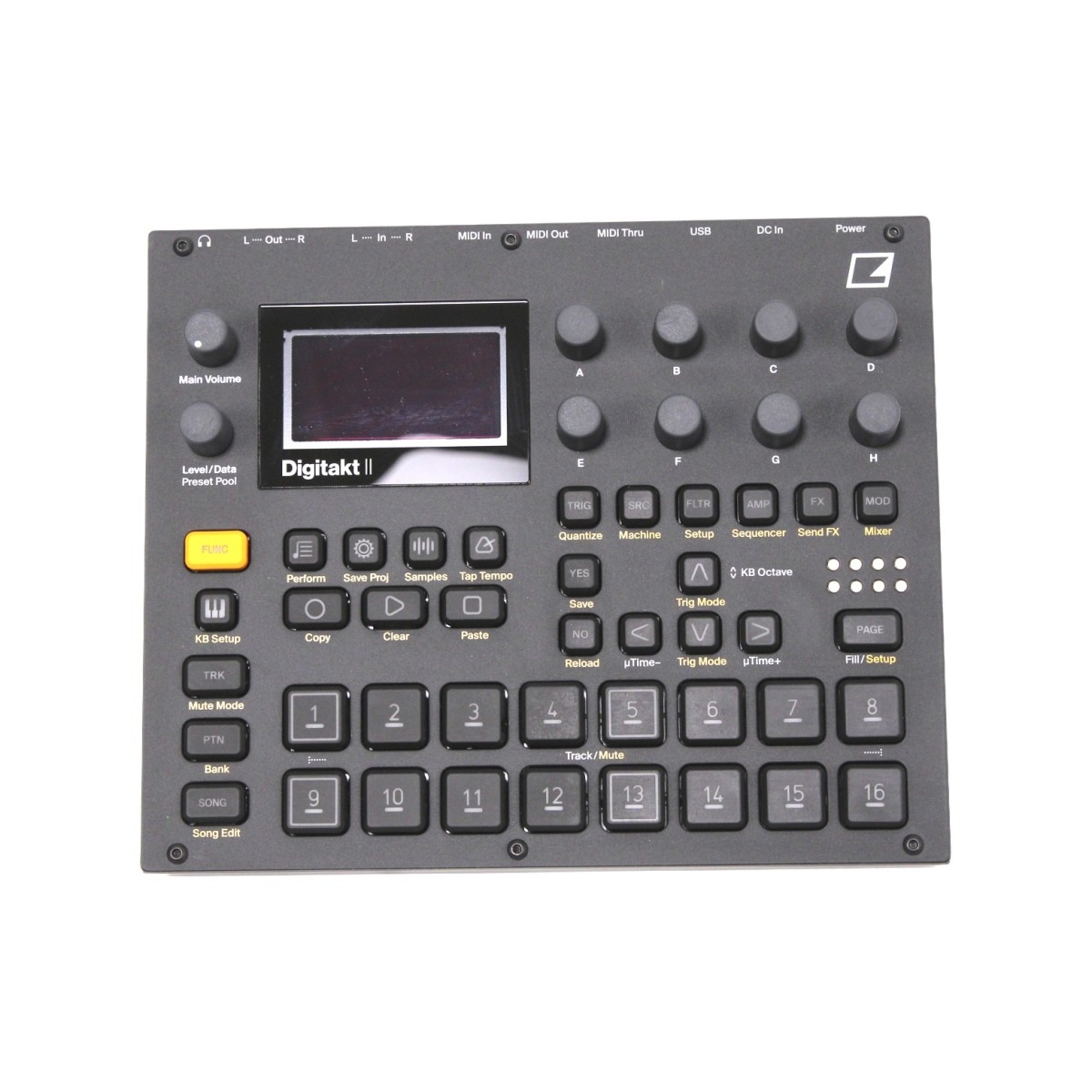 Elektron Digitakt 2 Drum Computer and Sampler - Secondhand at Gear4music