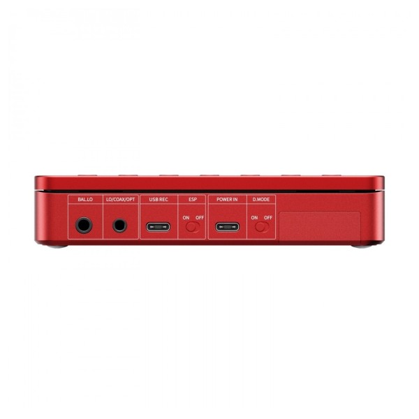 FiiO DM13 BT Portable CD Player, Red with Free FiiO Snowsky Wind ...