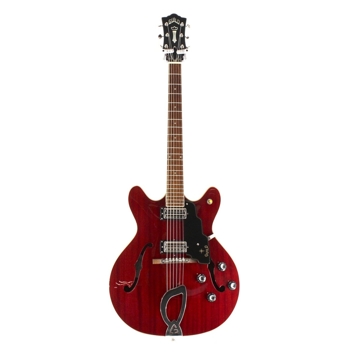 Guild Newark St Starfire IV, Cherry Red - Secondhand | Gear4music