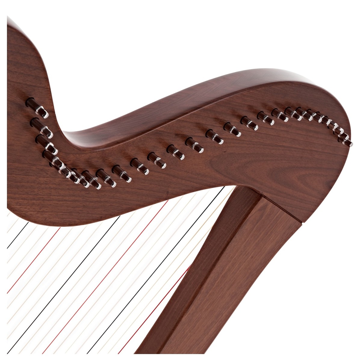 27 strún Roundback Harfa od Gear4music, orech | Gear4music