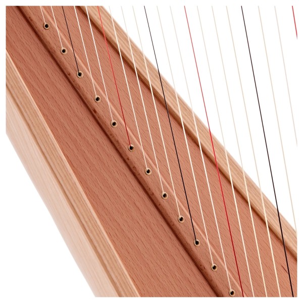 Deluxe 22 String Pillar Harp by Gear4music, Natural at Gear4music