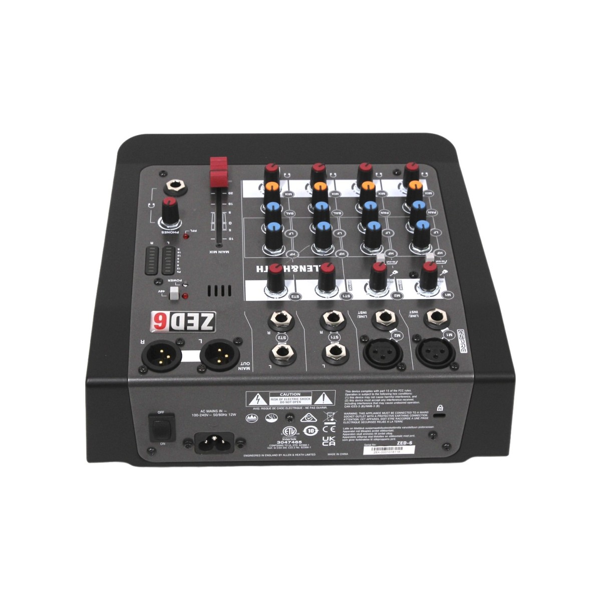 Allen & Heath ZED-6 Compact Mixer - Secondhand at Gear4music