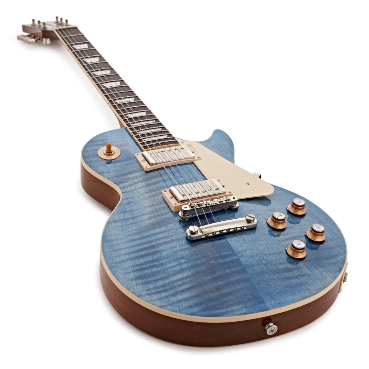 SOLD Gibson Les Paul Standard 60s Figured Top, Ocean Blue #220730383 at ...