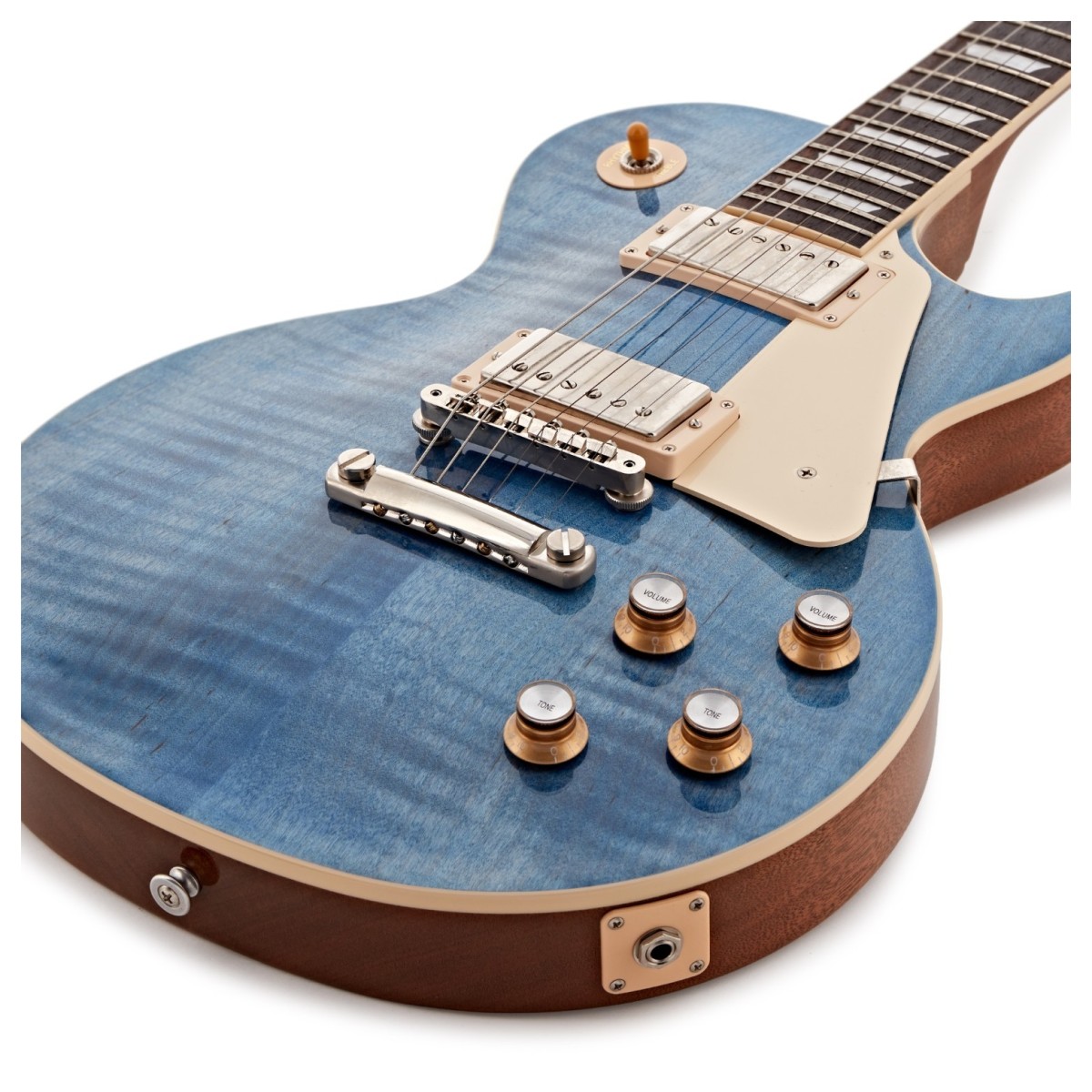 SOLD Gibson Les Paul Standard 60s Figured Top, Ocean Blue #220730383 at ...