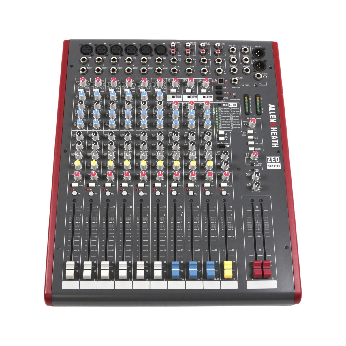 Allen & Heath ZED-12FX USB Compact Stereo Mixer - Secondhand | Gear4music