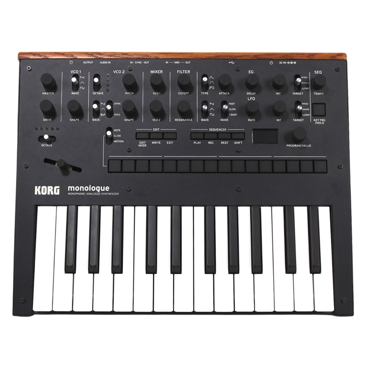 Korg Monologue Analog Synthesizer, Black - Secondhand at Gear4music