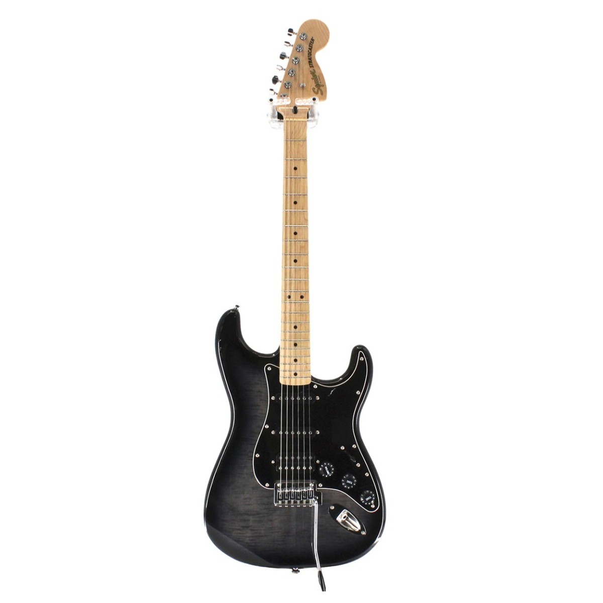 Squier Affinity Stratocaster FMT HSS MN, Black Burst - Secondhand at ...