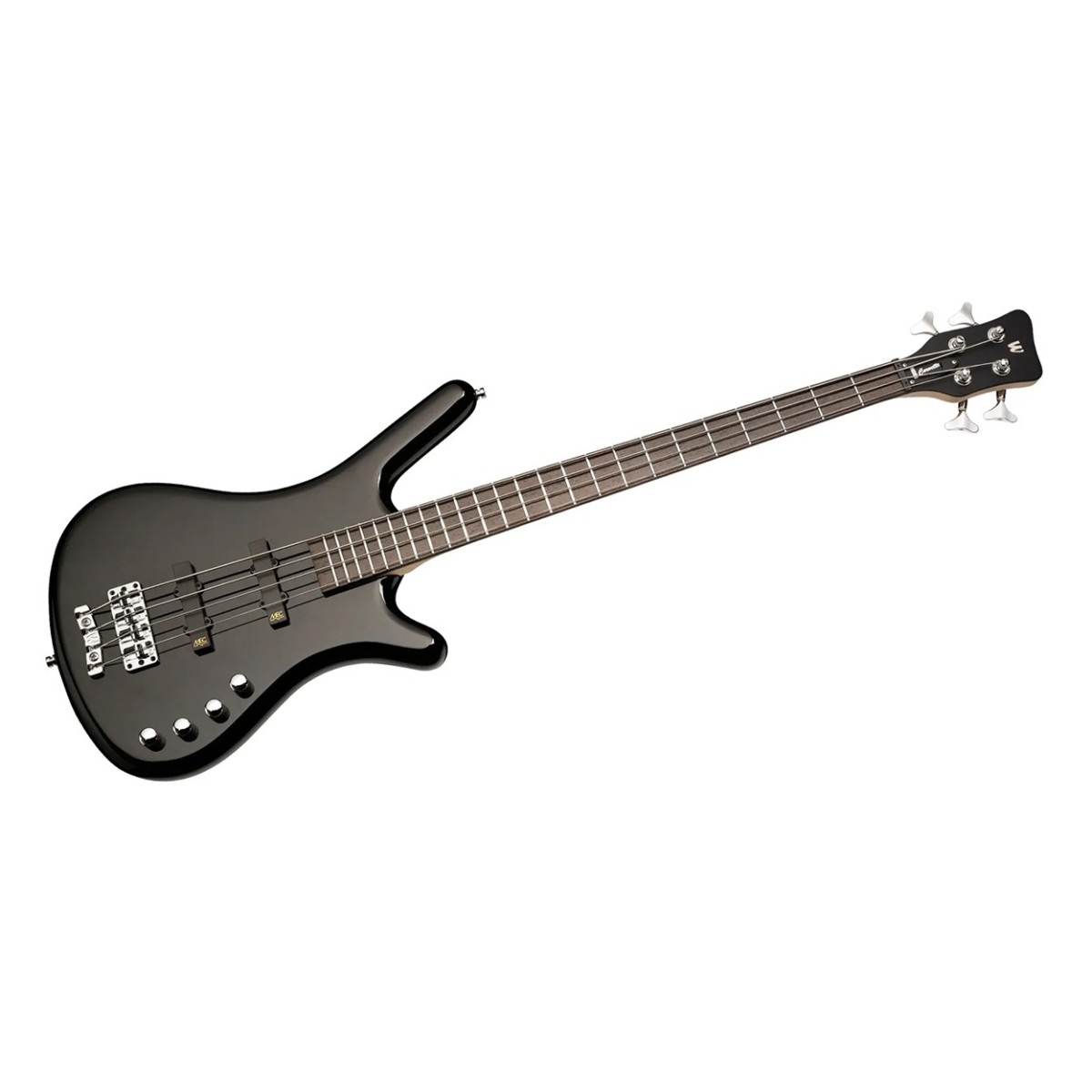 Warwick RockBass Corvette Basic Medium Scale Bass, Solid Black High ...
