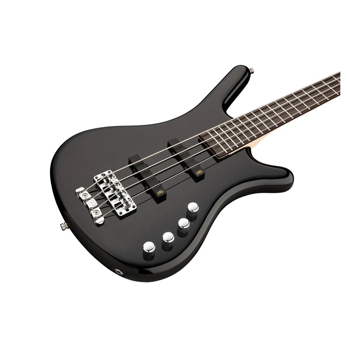 Warwick RockBass Corvette Basic Medium Scale Bass, Solid Black High ...